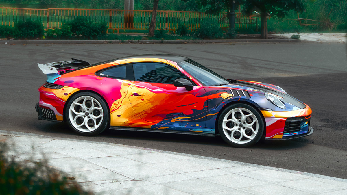 Title 3 - Best Car wrap in Abu Dhabi